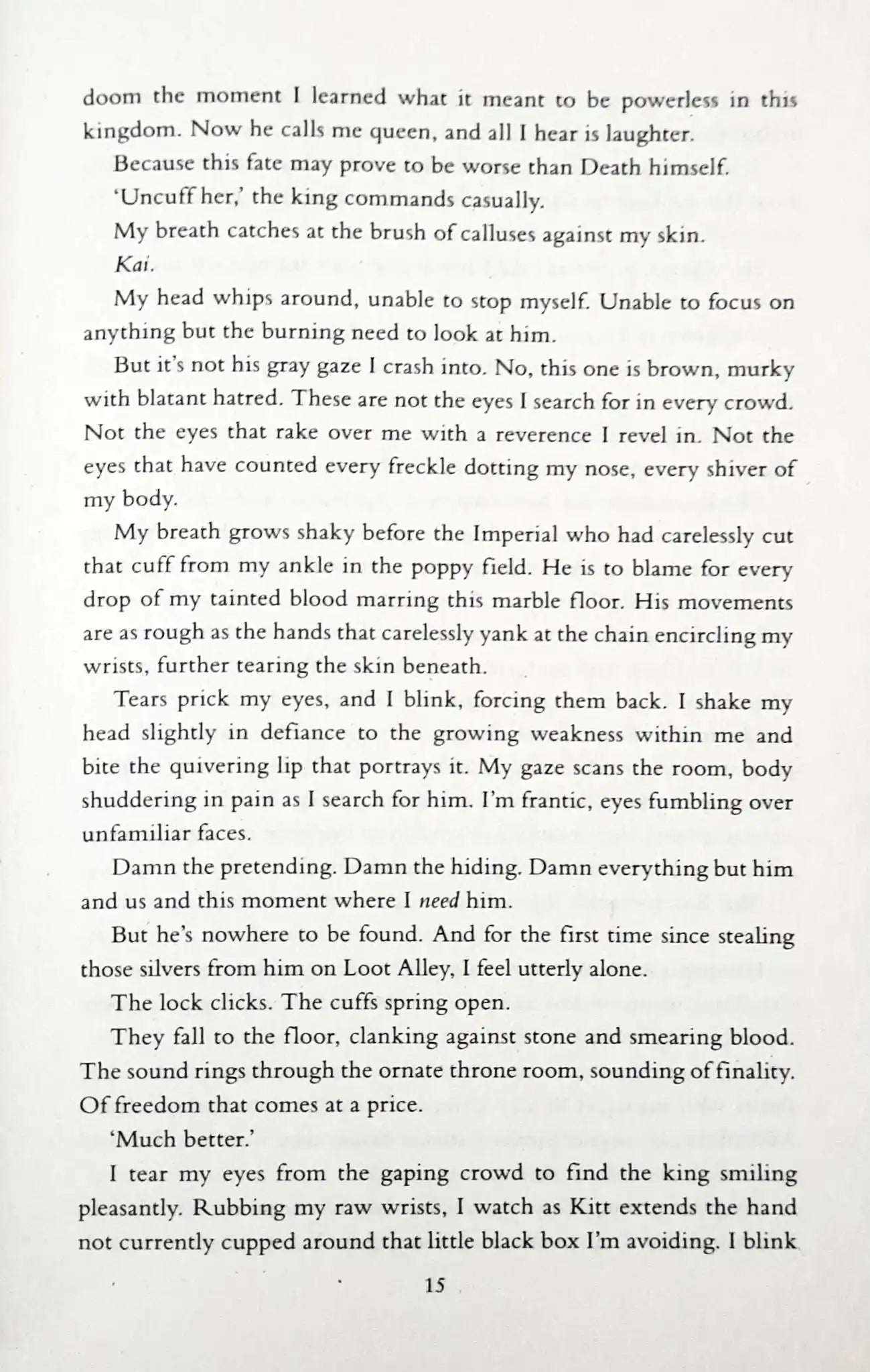 The Powerless Trilogy #3 : Fearless – Books and You