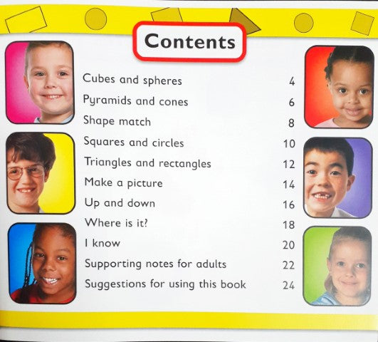 Sizes And Shapes - Start Maths First Steps – Books and You