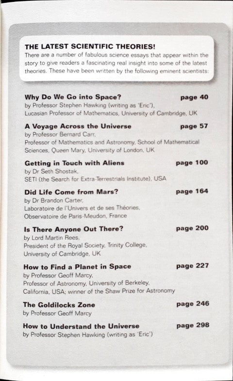 George’s Cosmic Treasure Hunt 2 – Books and You