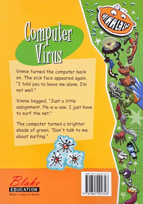 Gigglers Green Computer Virus – Books and You