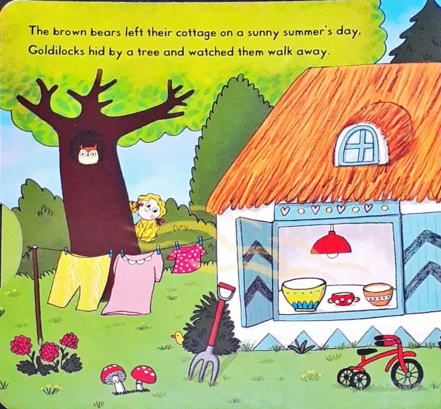First Stories : Goldilocks and the Three Bears - Push, Pull and Slide ...