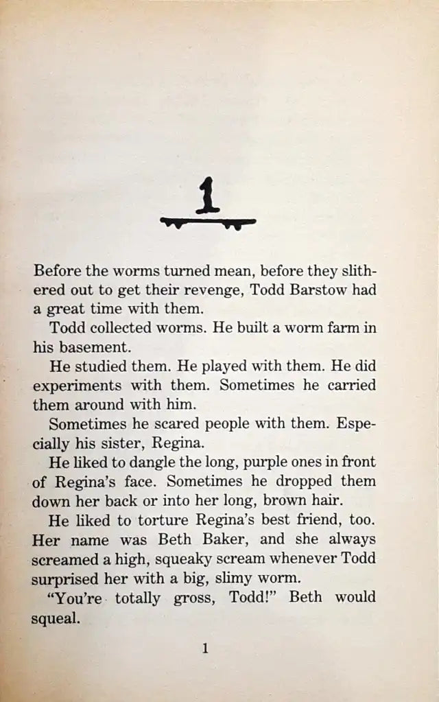 Goosebumps Go Eat Worms (P) – Books and You
