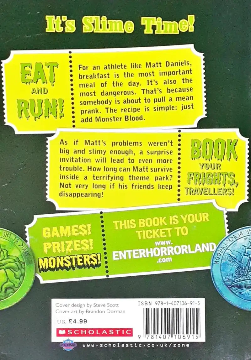 Goosebumps Horrorland #3 : Monster Blood For Breakfast (P) – Books and You
