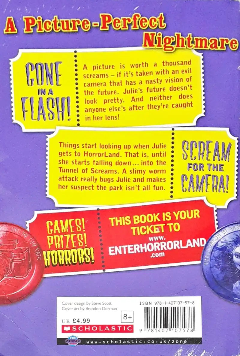 Goosebumps HorrorLand #8 : Say Cheese - and Die Screaming (P) – Books ...