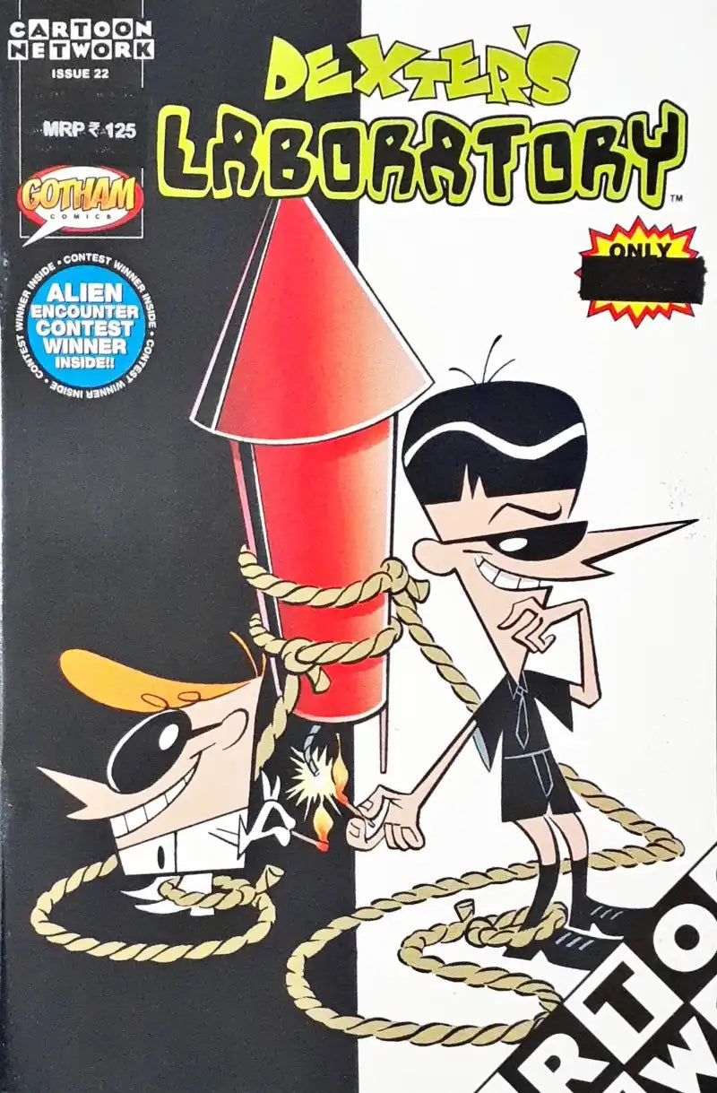 Gotham Comics Cartoon Network Dexter's Laboratory Issue 22 – Books and You