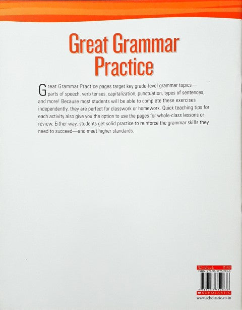 Great Grammar Practice Grade 3 – Books and You