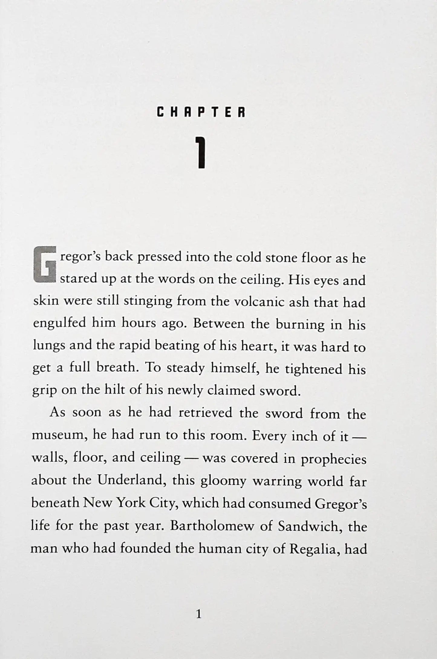 Underland Chronicles #5 : Gregor and the Code of Claw – Books and You