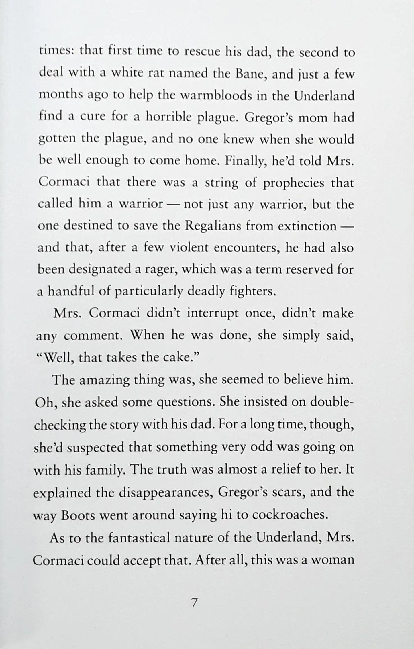 Underland Chronicles #4 : Gregor and the Marks of Secret – Books and You