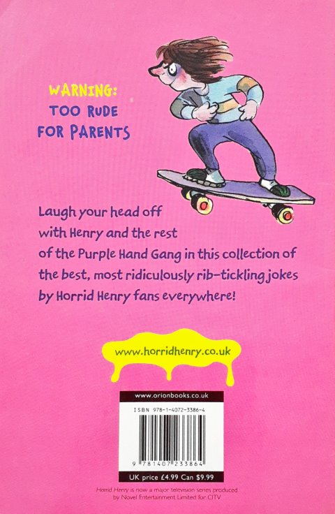 Horrid Henry's Purple Hand Gang Joke Book – Books and You