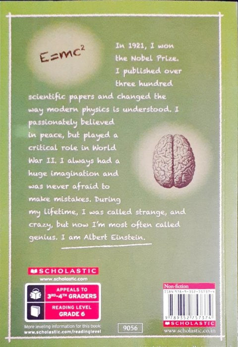 I Am Albert Einstein – Books and You