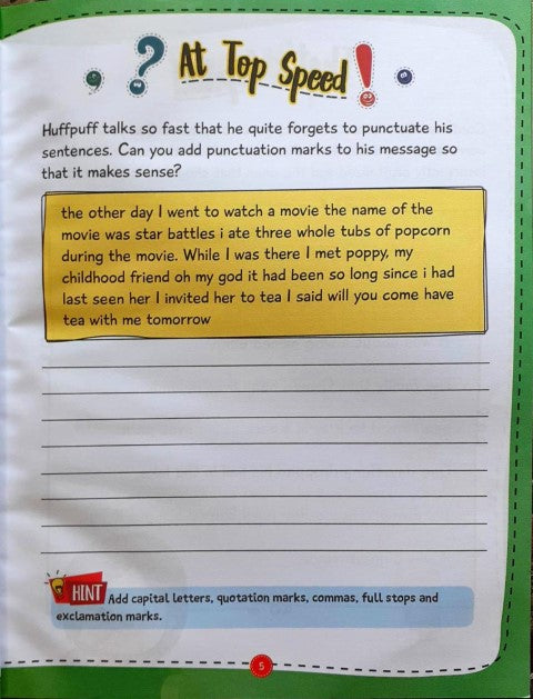 Fun With English Perfect Punctuation – Books and You