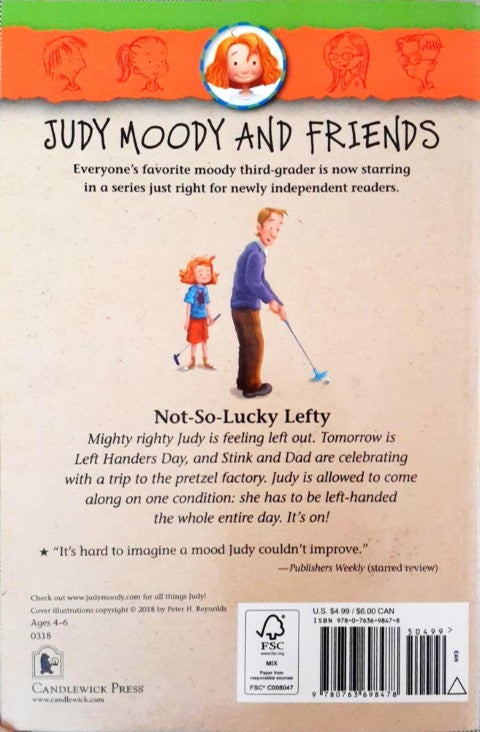 Judy Moody And Friends Not So Lucky Lefty – Books and You