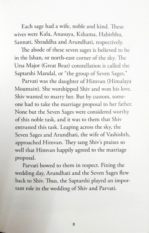 The Seven Sages And Other Stories - Indian Mythology – Books and You