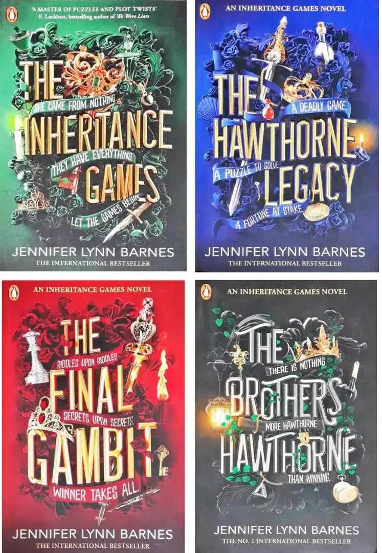 The Inheritance Games Collection : Set of 4 Books - The Inheritance Ga ...