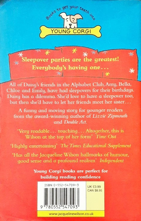 Sleepovers - Jacqueline Wilson – Books and You