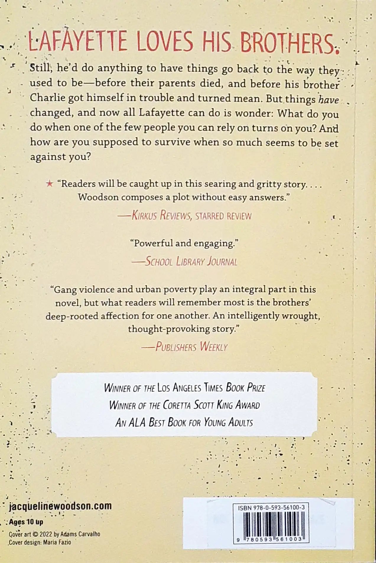 Miracle's Boys – Books and You