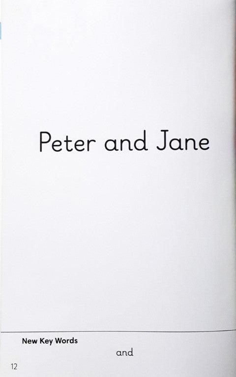 Key Word with Peter and Jane 1a Peter and Jane – Books and You