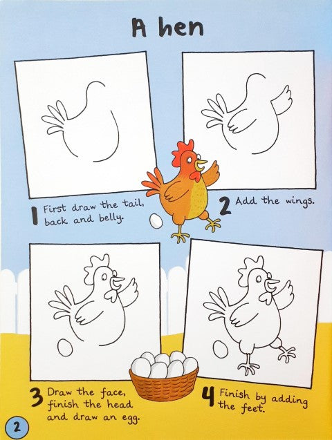 Let’s Draw Farm Animals – Books and You