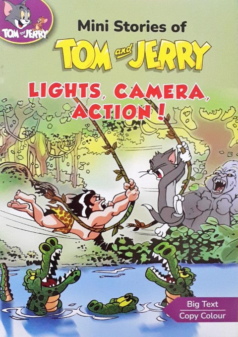 Mini Stories of Tom and Jerry Lights Camera Action Copy Colour – Books ...