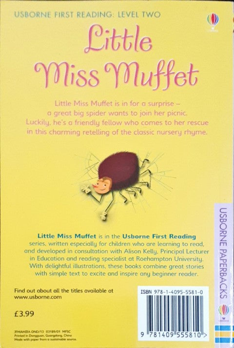 Little Miss Muffet - Usborne First Reading – Books and You