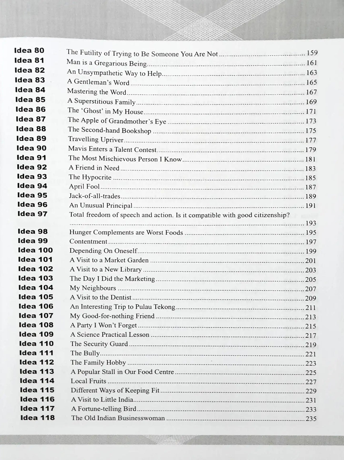 SAP English Model Compositions for Lower Secondary Levels – Books and You