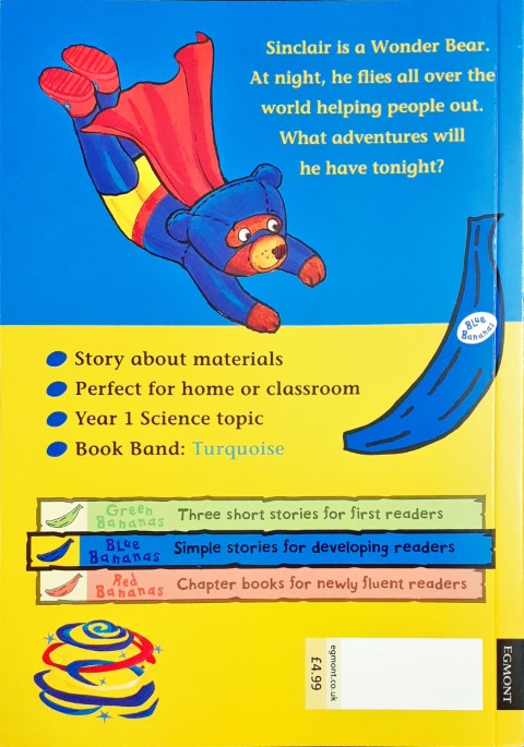 Sinclair, Wonder Bear - Blue Banana – Books and You