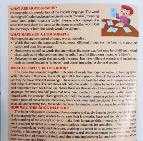 1001 Homographs – Books and You