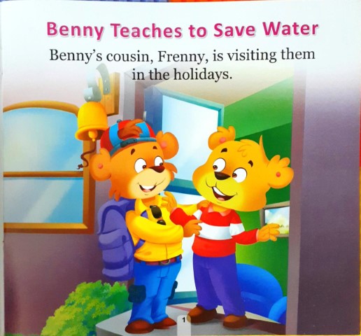 Benny Teaches To Save Water - Benny Learns About Environment – Books ...
