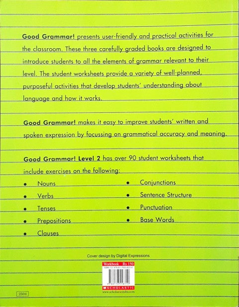 Good Grammar Meaningful Activities That Make Grammar Easy – Books and You
