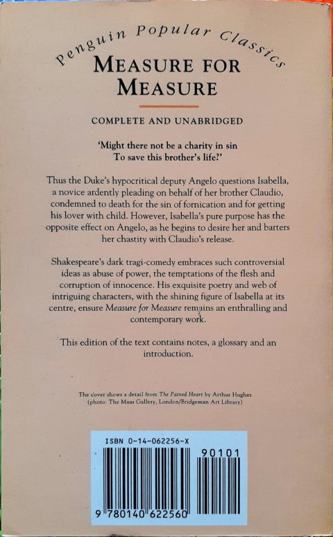 Measure for Measure - Unabridged (Penguin Popular Classics) – Books and You