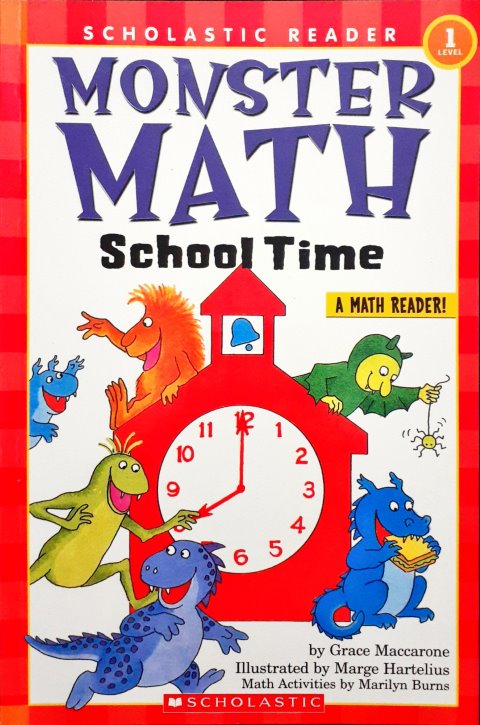 Monster Math School Time - Scholastic Reader Level 1 – Books and You