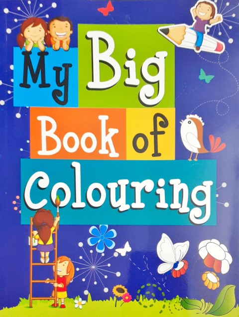 My Big Book of Colouring (Blue) – Books and You