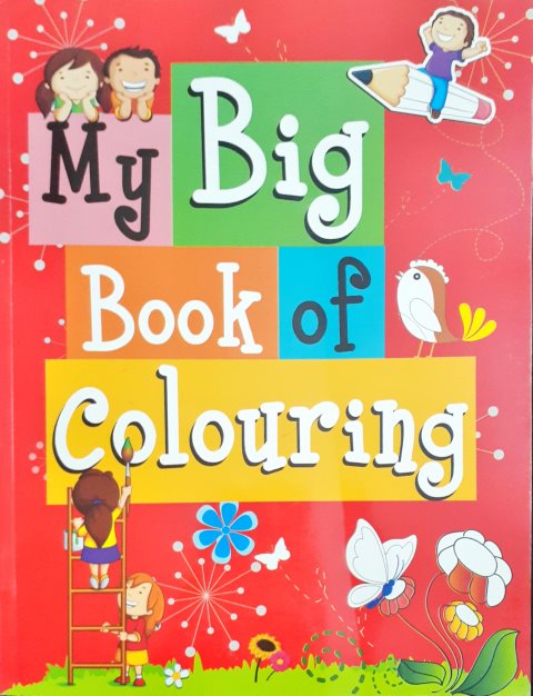 My Big Book of Colouring (Red) – Books and You