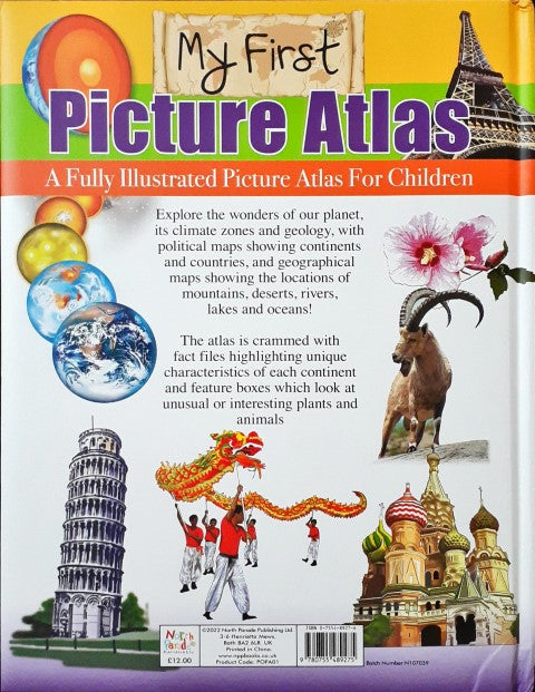 My First Picture Atlas A Fully Illustrated Picture Atlas for Children ...