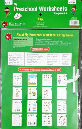 EVS Worksheets Level 3 – Books and You