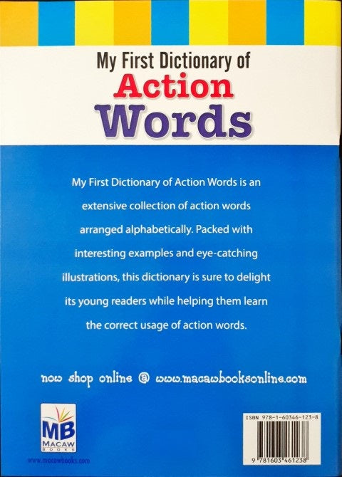 My First Dictionary Of Action Words – Books and You