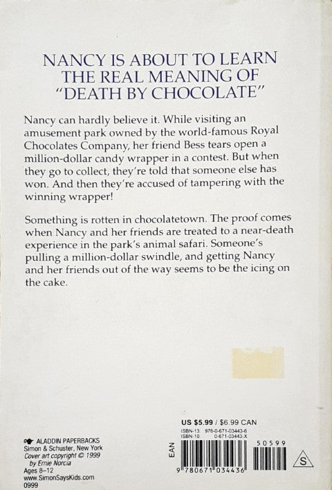 Nancy Drew 151 The Chocolate Covered Contest – Books and You
