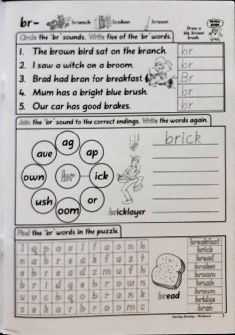 Novel Educational Starting Blending Workbook – Books and You