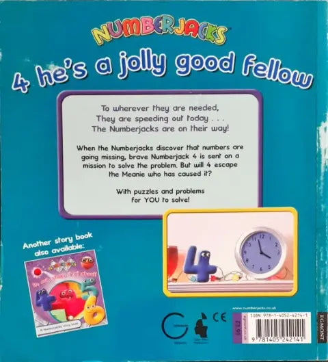 A Number Jacks Storybook 4 He's A Jolly Good Fellow (P) – Books and You