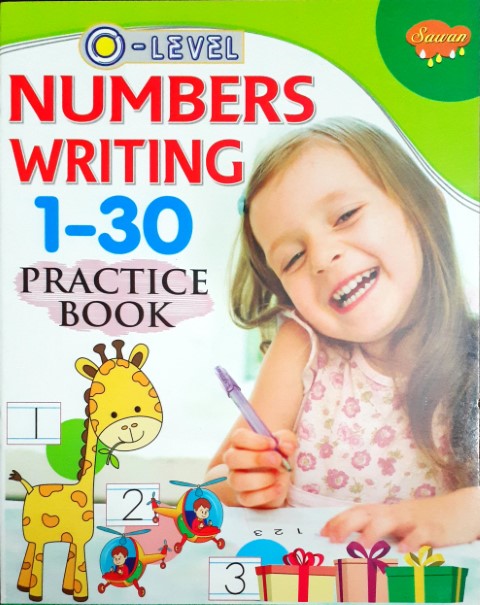 Numbers Writing 1-30 Practice Book – Books and You