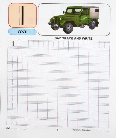 Numbers Writing Book 1 To 100 – Books and You