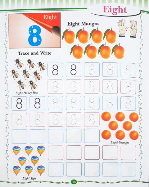 Numbers Writing Book 1-20 – Books and You