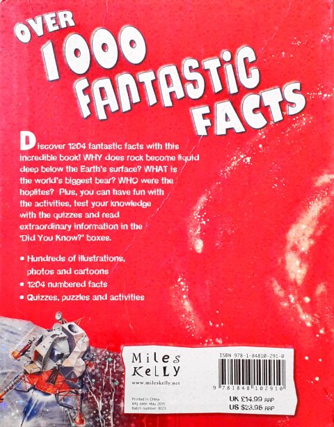 Over 1000 Fantastic Facts Earth And Space Prehistoric Life Animals His ...