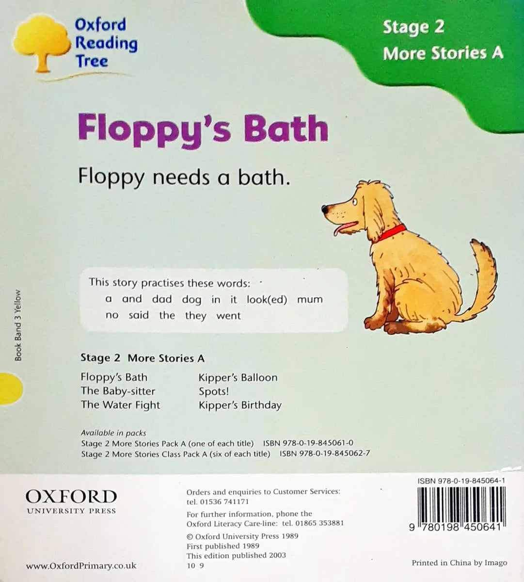 Oxford Reading Tree Floppy's Bath – Books and You