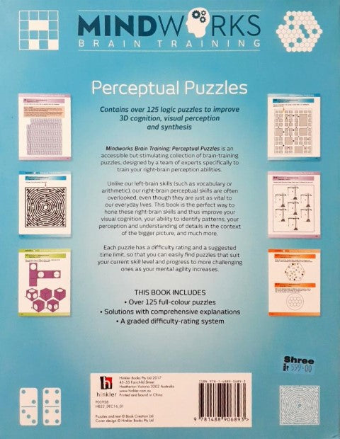 Mindworks Brain Training Perceptual Puzzles – Books and You
