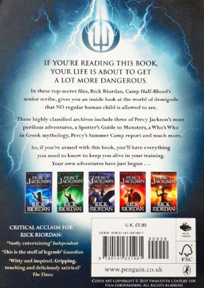 Percy Jackson: The Demigod Files (Percy Jackson and the Olympians #4.5 ...