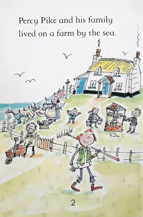 Usborne First Reading Percy And The Pirates (HC) (P) – Books and You