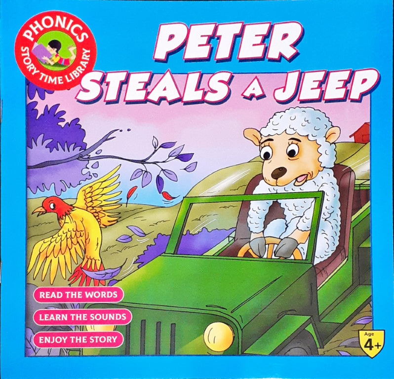 Phonics Story Time Library Peter Steals A Jeep – Books and You