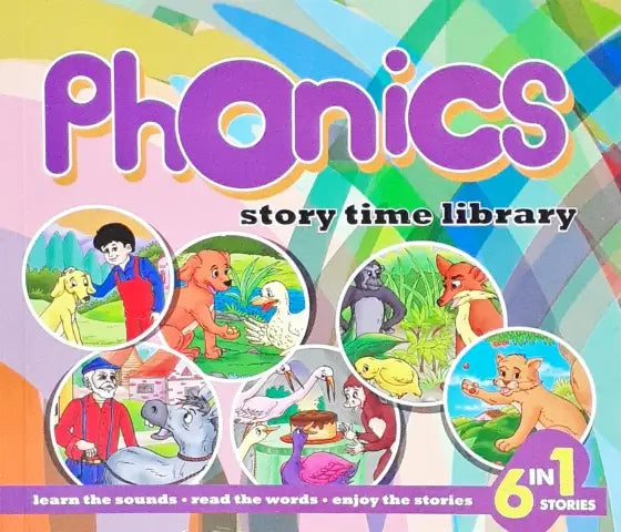 Phonics Story Time Library 6 in 1 Stories (Orange) – Books and You
