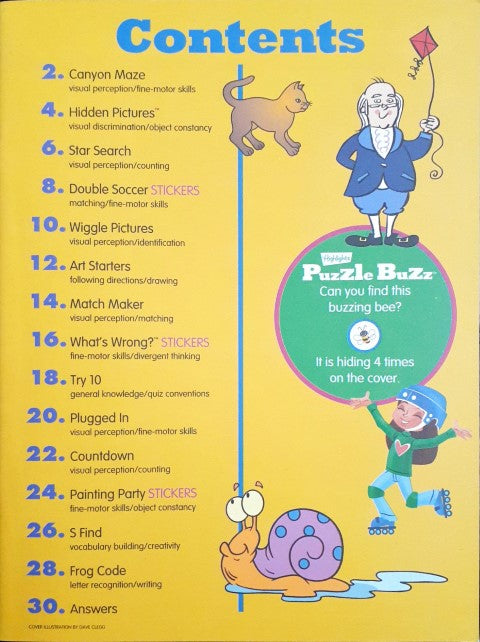 Puzzle Buzz No. 1 – Books and You